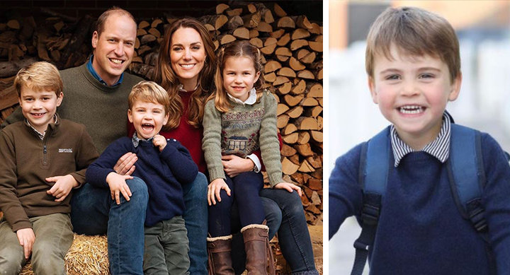 Prince Louis is all grown up in new official portrait for his third ...