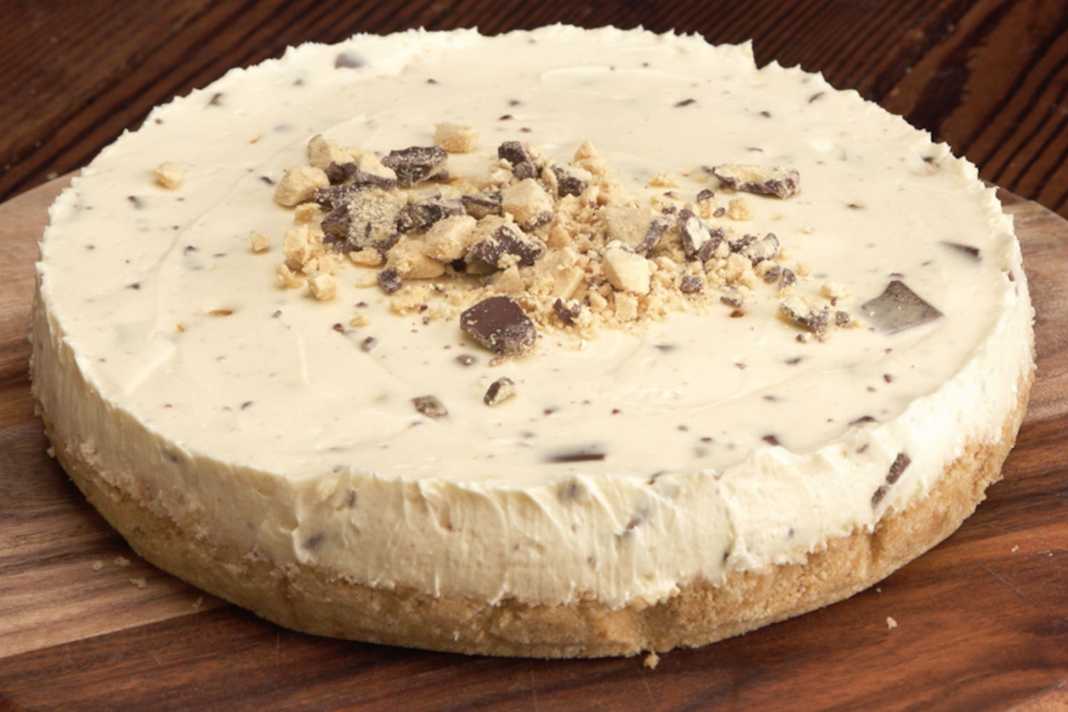 Violet Crumble Cheesecake Recipe | New Idea