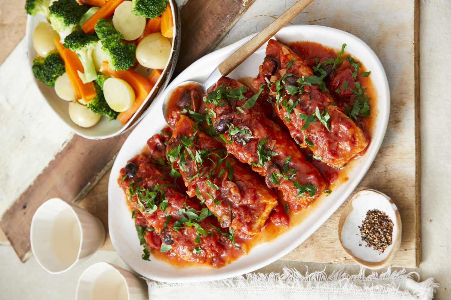 Salmon Cacciatore Recipe | New Idea