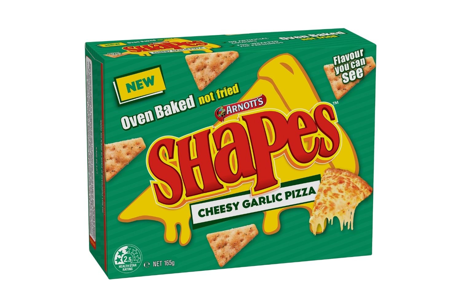 Fried Chicken and Cheesy Garlic Pizza are the latest Shapes flavours to ...