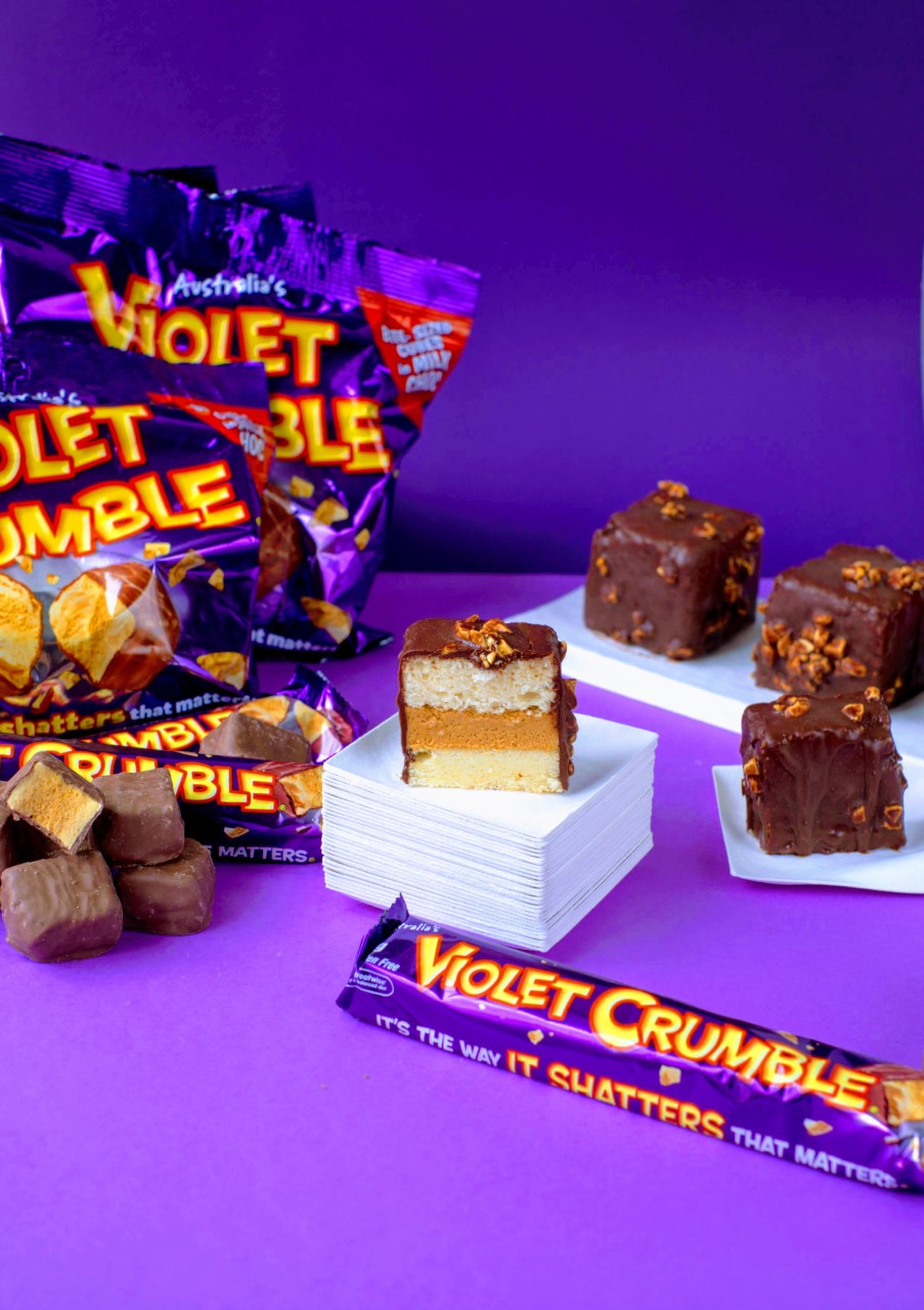 Violet Crumble lamingtons are here for one day only | New Idea