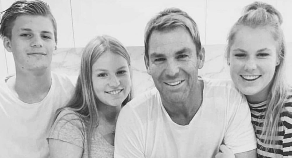 Shane Warne and his kids had a heartwarmingly close bond | New Idea