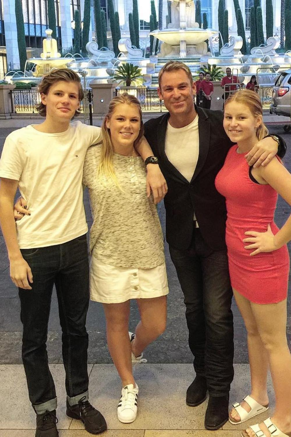 Shane Warne and his daughters Brooke and Summer: Inside their close ...
