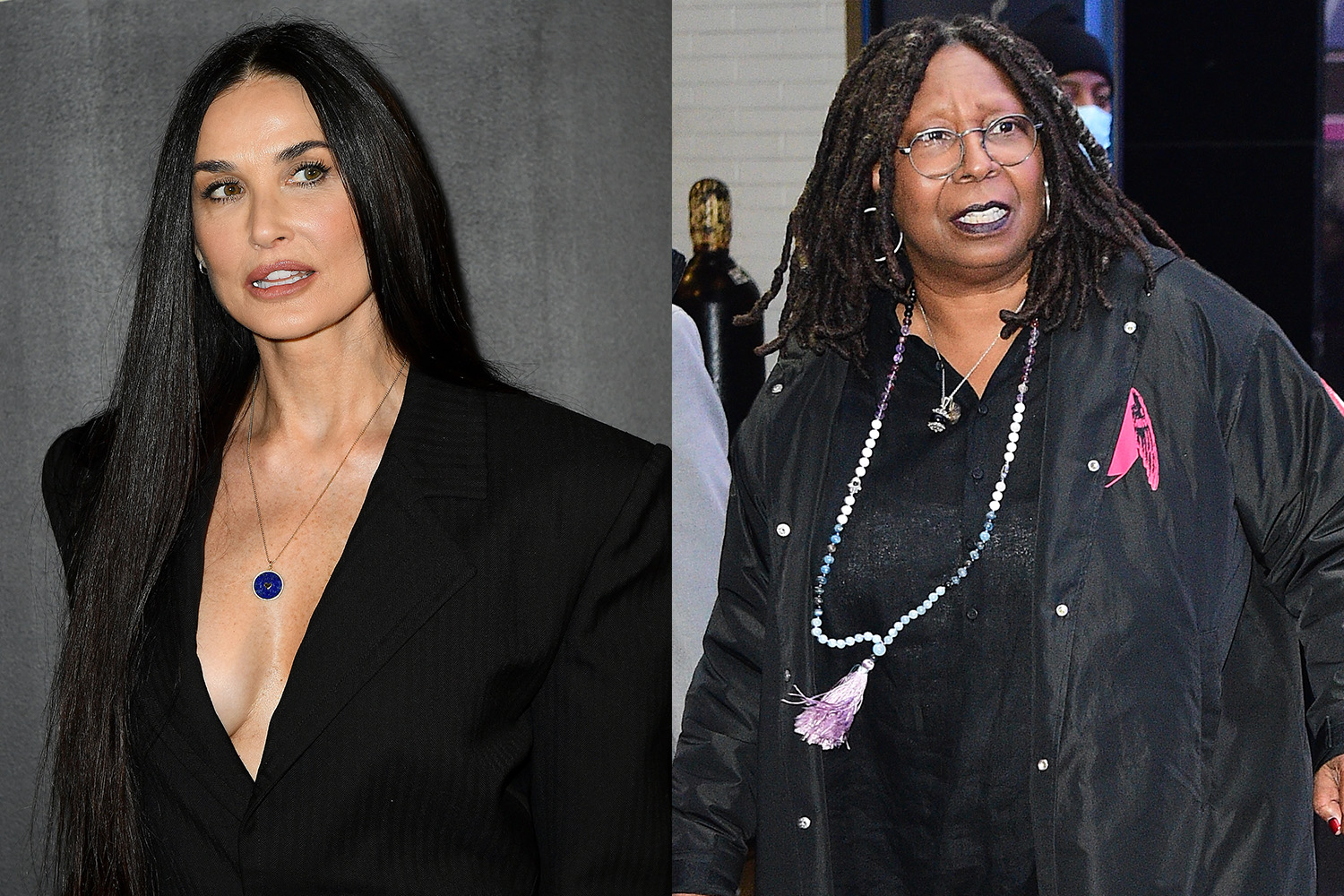 Demi Moore and Whoopi Goldberg react to Channing Tatum's Ghost remake ...