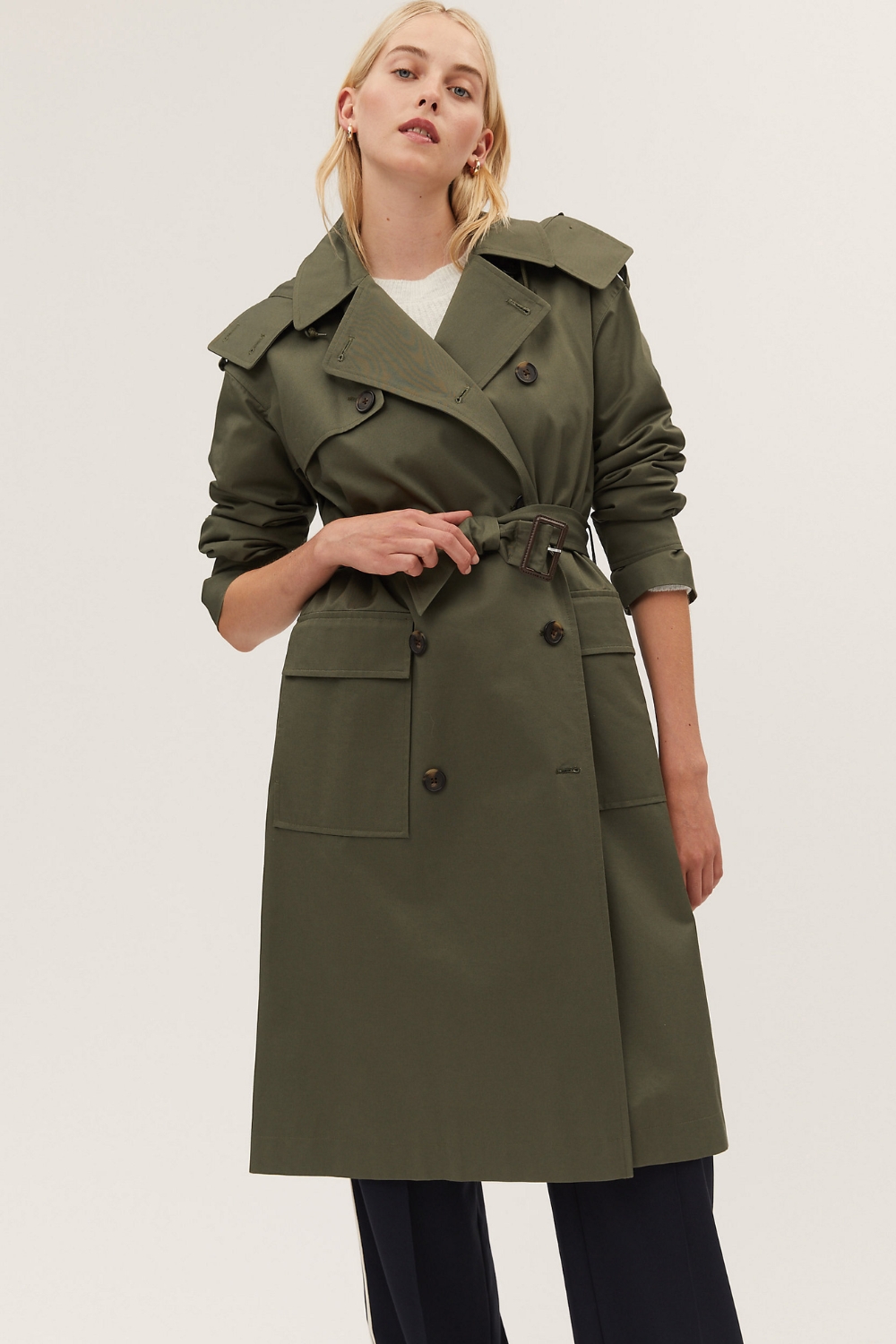 The Best Khaki Trench Coats In Australia | New Idea