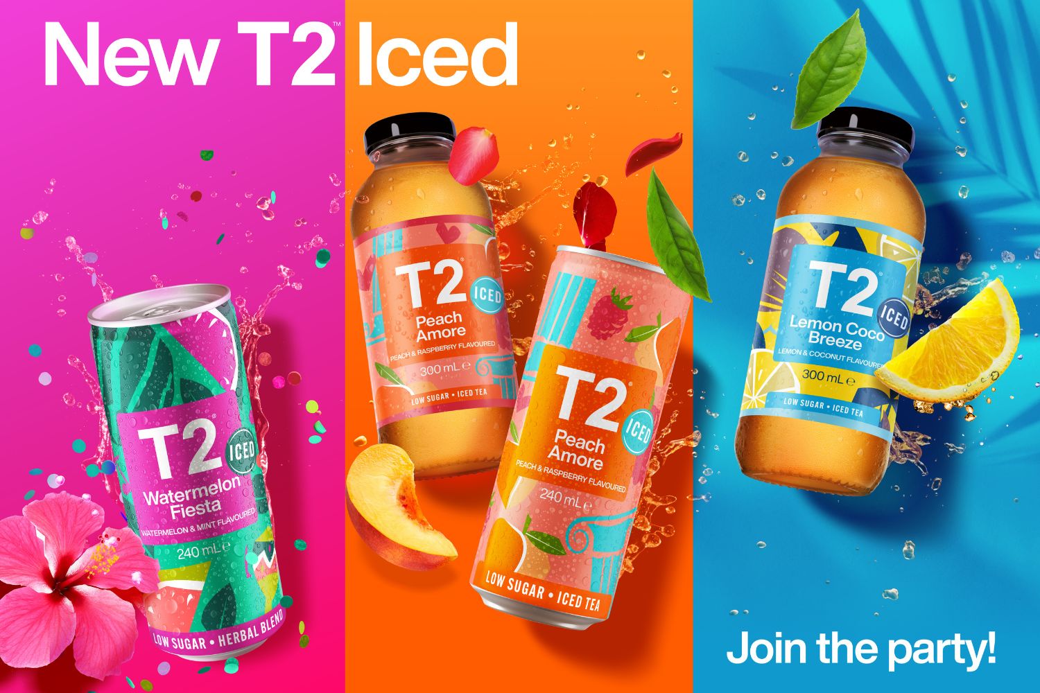 T2 launch mouth watering iced tea range in Coles and Woolworths | New Idea