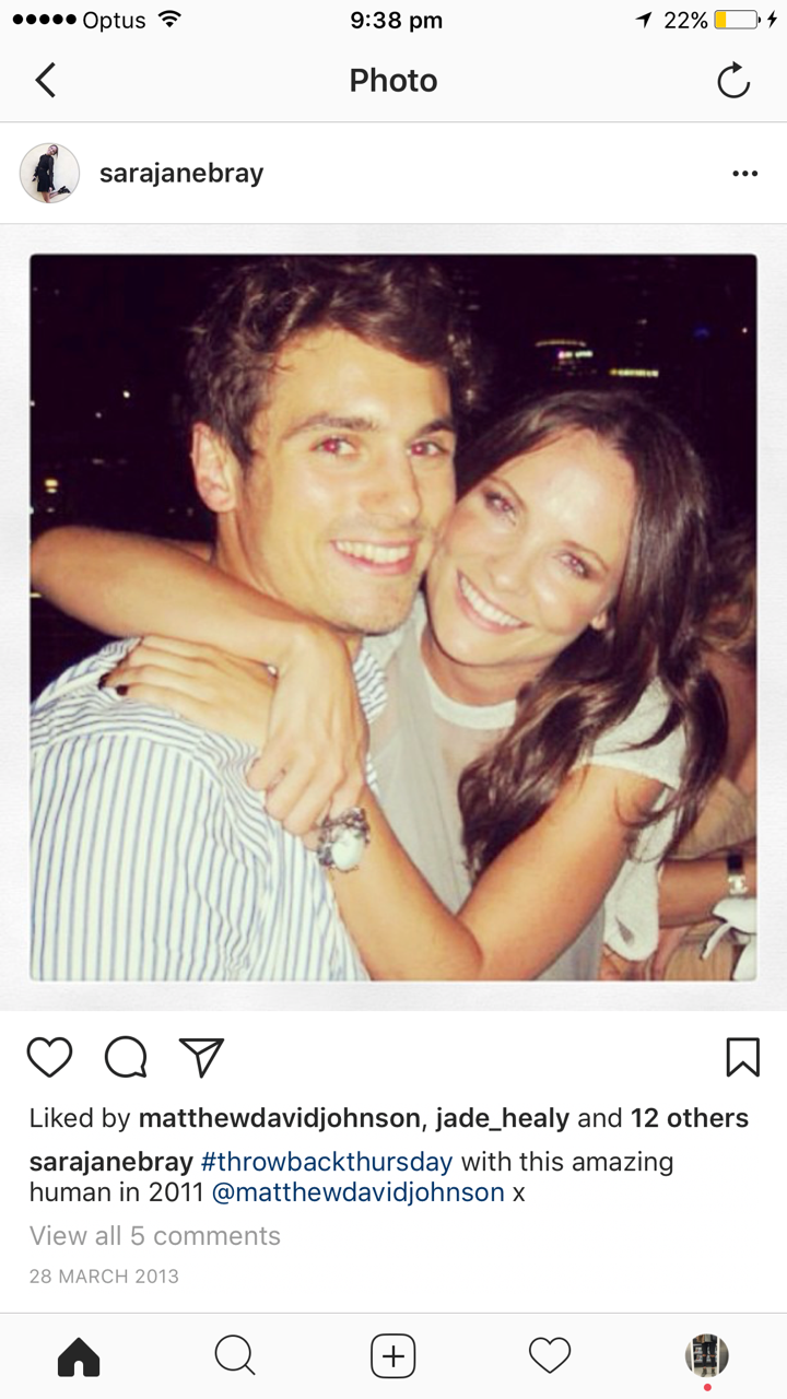The Bachelor's Matty J back with his ex-girlfriend Sara Bray | New Idea