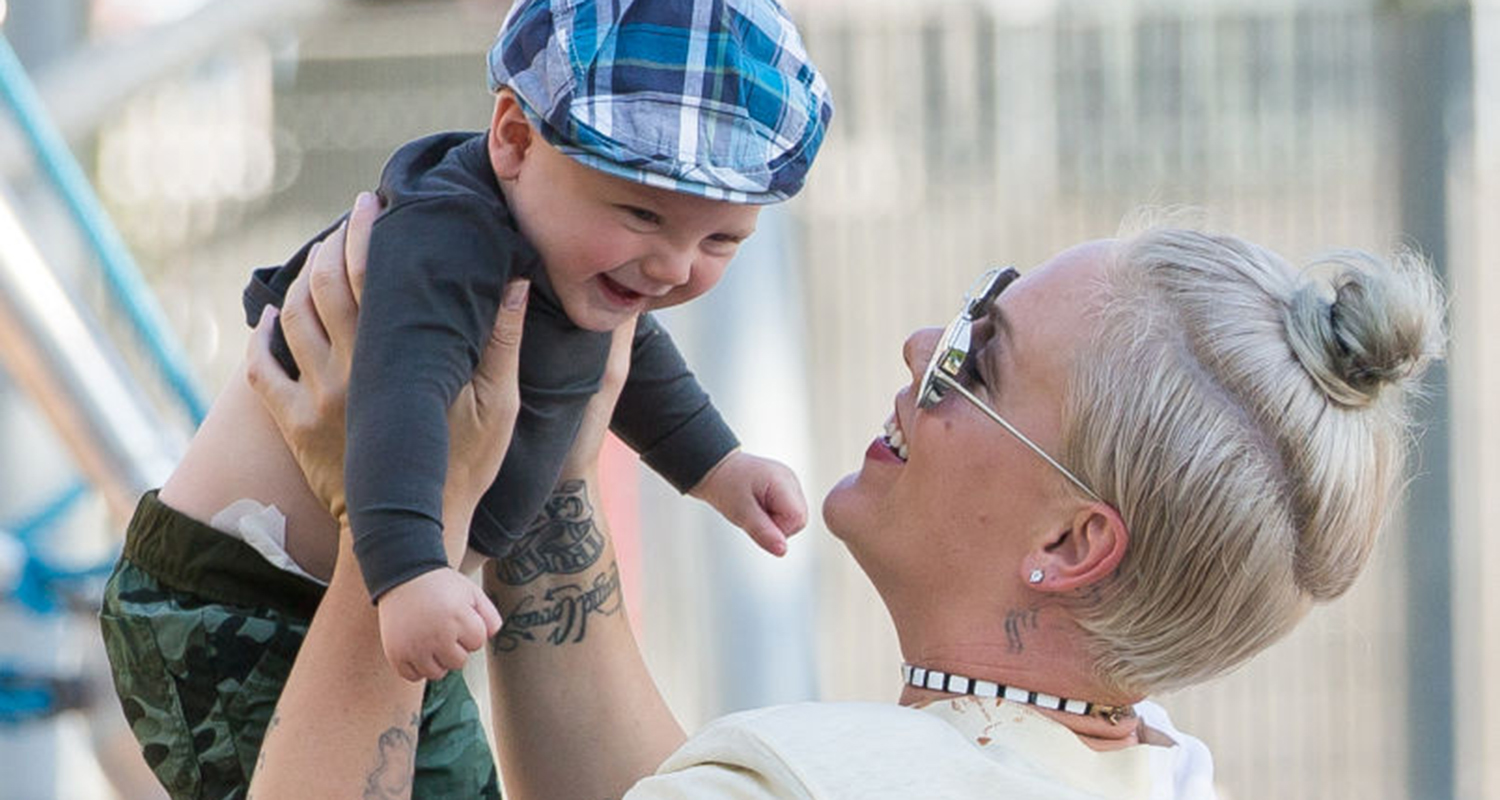 Pink shares adorable photo of baby son | New Idea