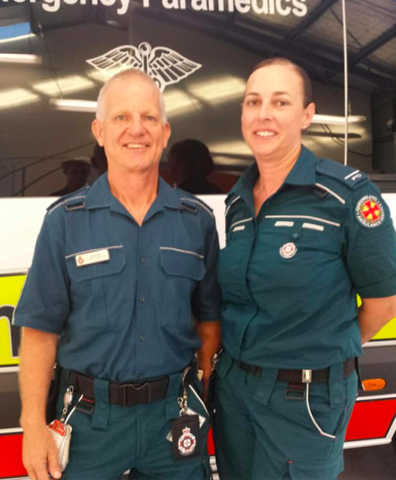 Queensland paramedic in tears speaking about viral photo | New Idea