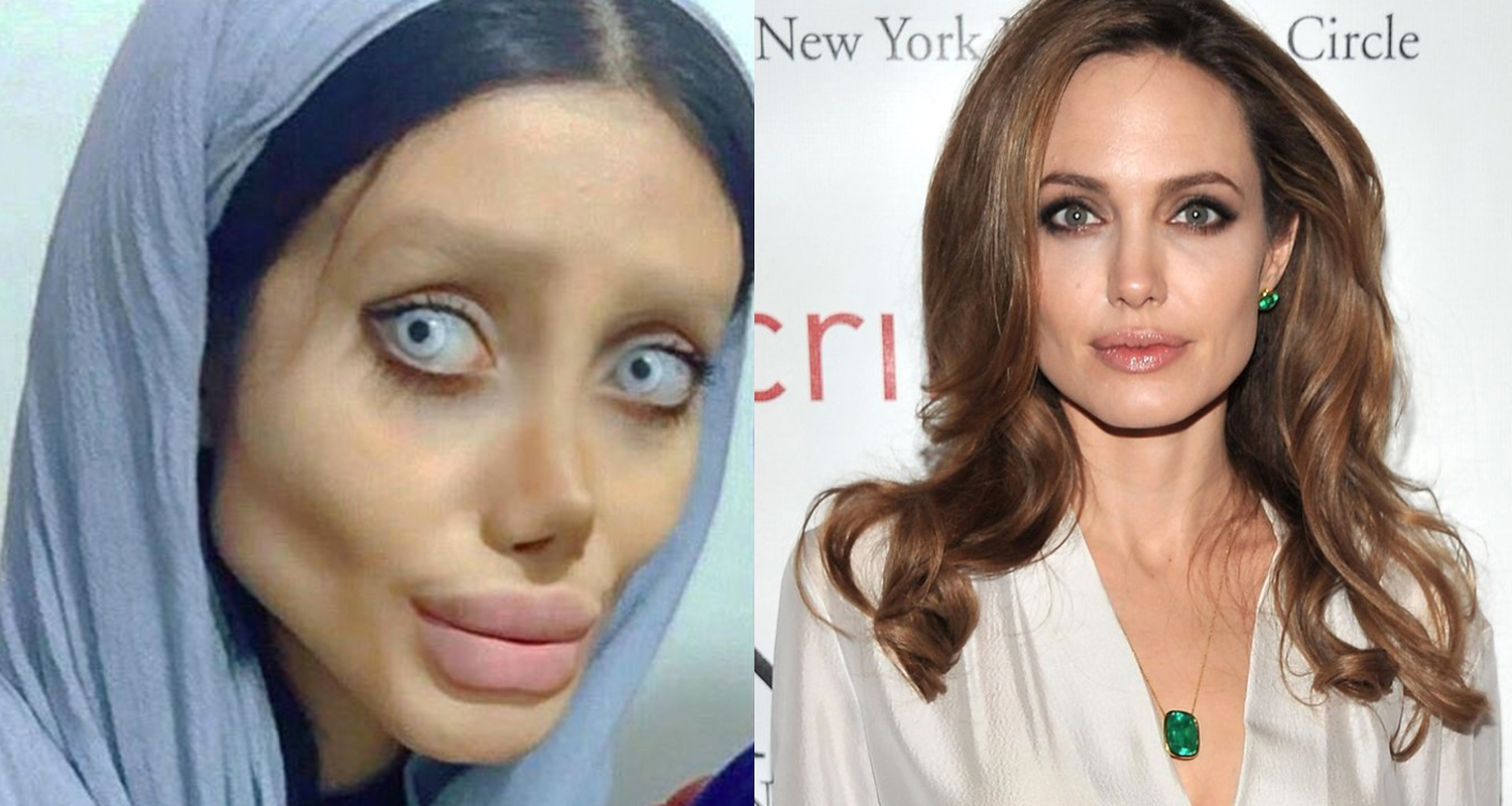 Angelina Jolie 'lookalike' reveals what she used to look like | New Idea