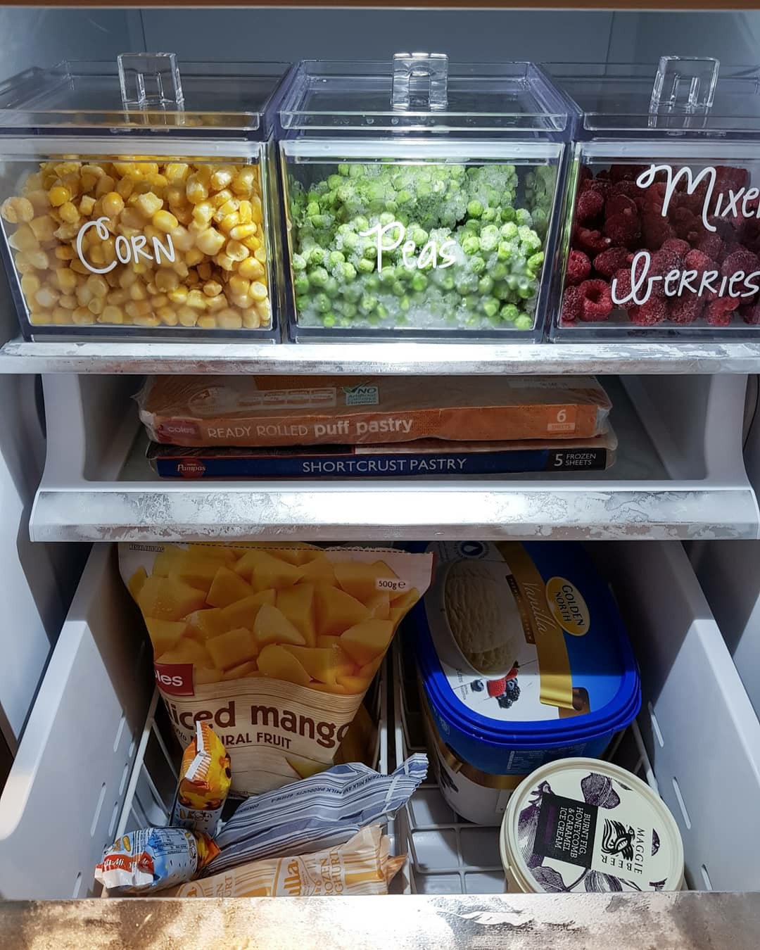 Woman behind epic pastel pantry wows again with super-organised FRIDGE ...