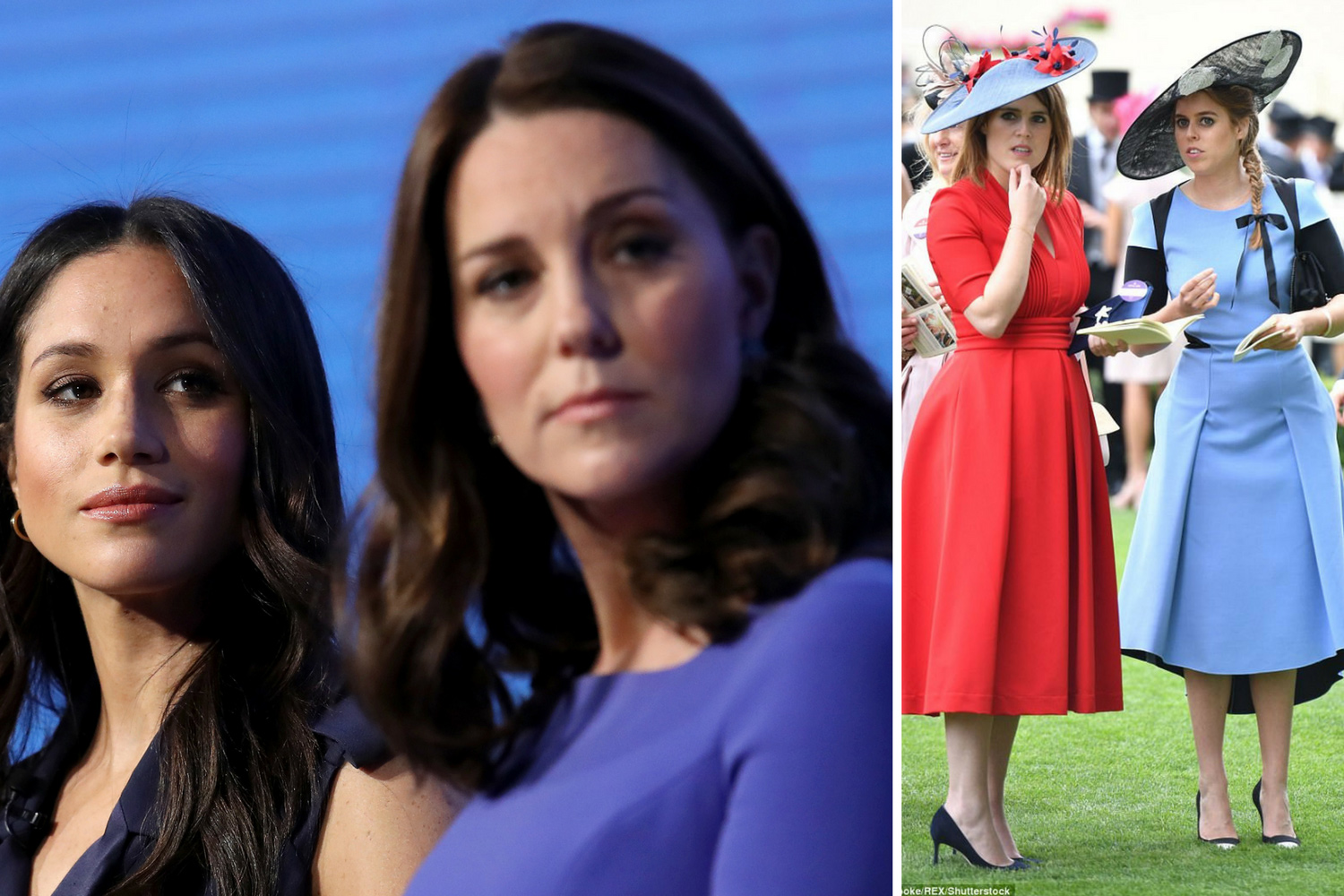 Princess Beatrice and Eugenie attack Kate Middleton and Meghan Markle | New Idea