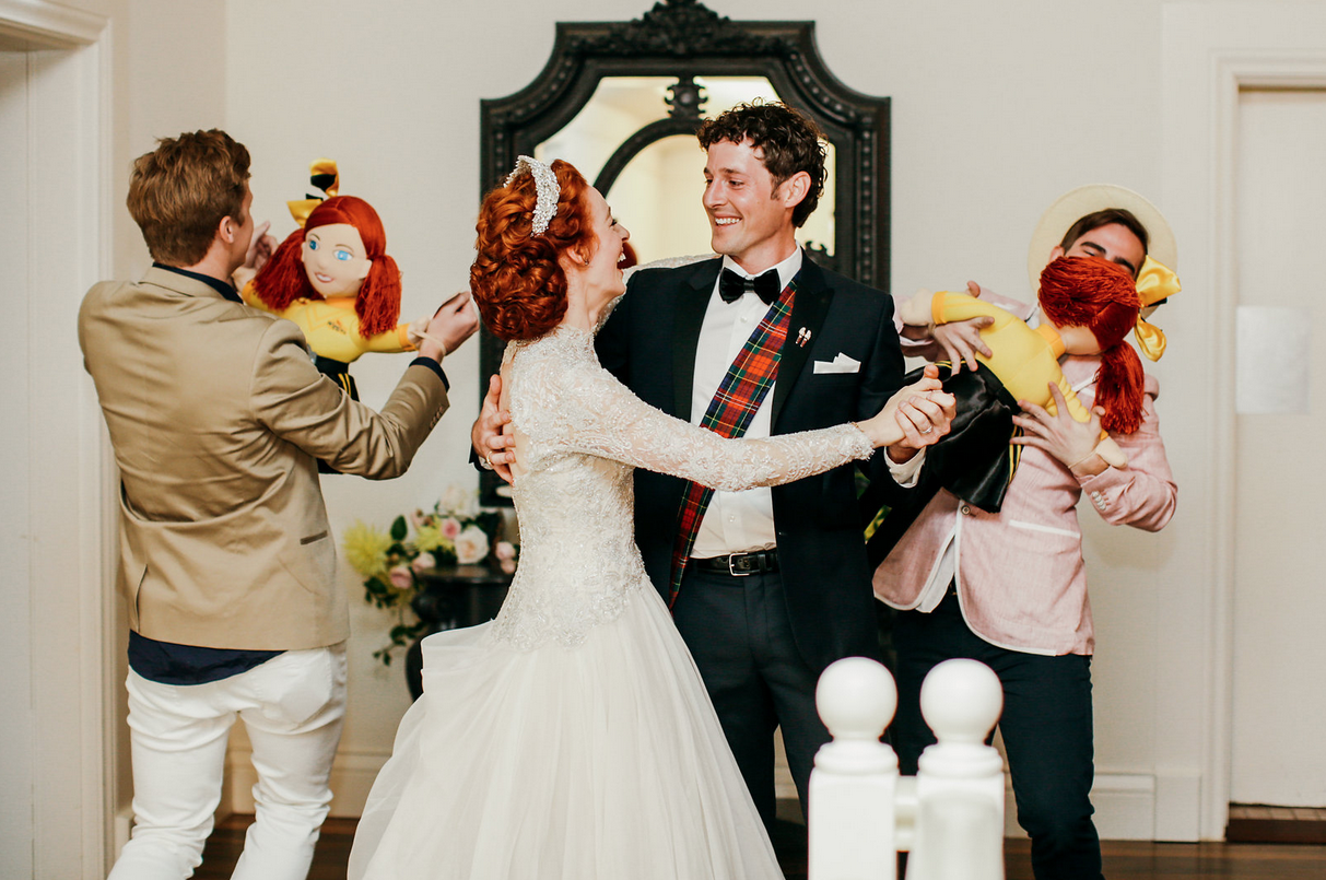 Exclusive: Take a look inside The Wiggles wedding! | New Idea