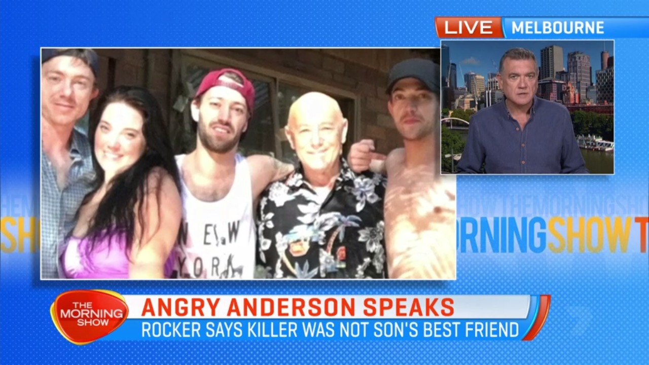 Angry Anderson speaks, says killer was not his late son's best friend ...