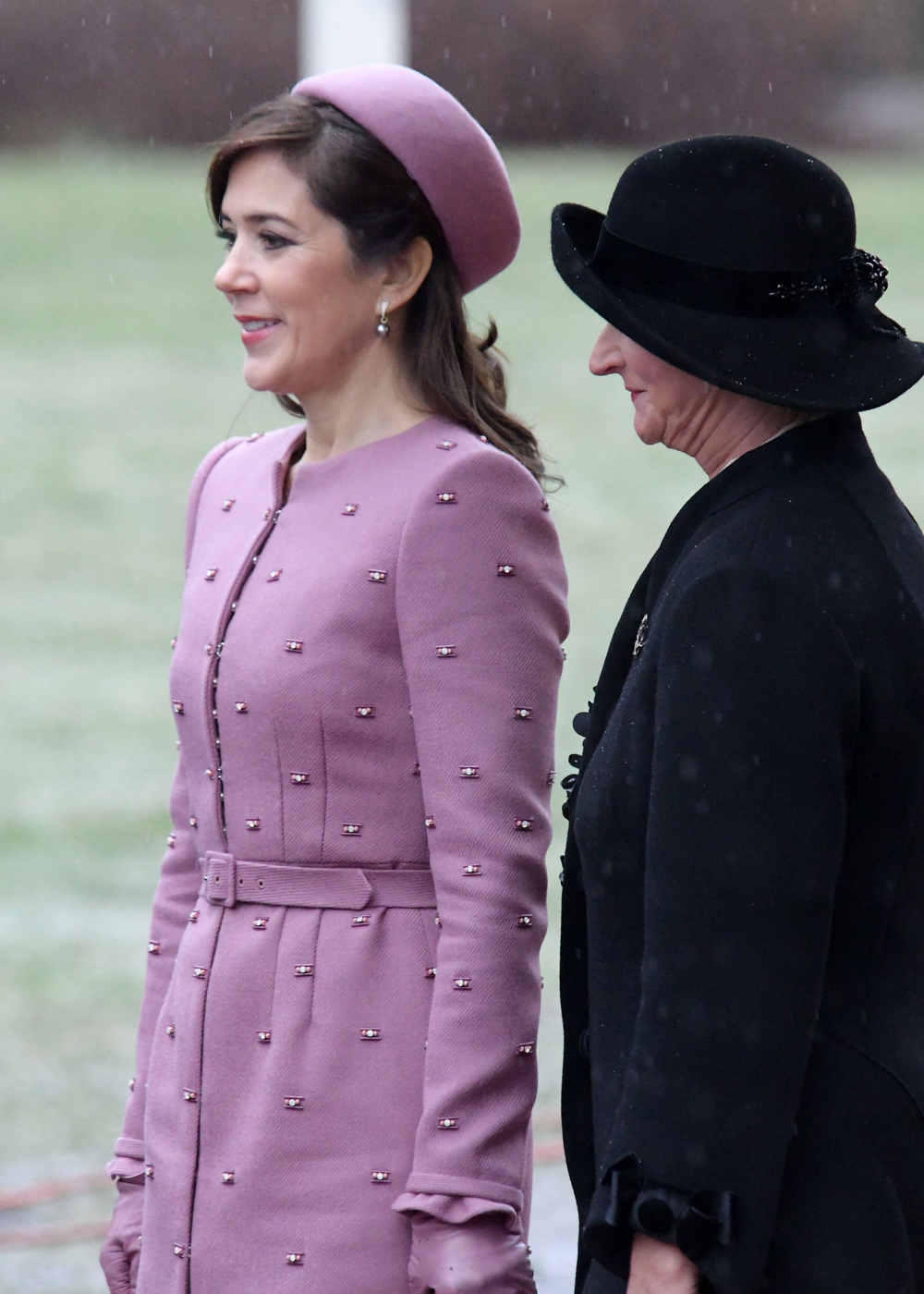 Princess Mary of Denmark steps out in a dazzling pink coat dress | New Idea