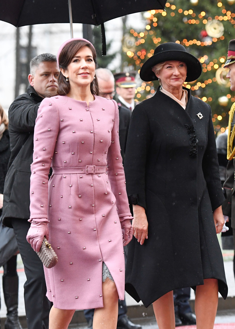 Princess Mary of Denmark steps out in a dazzling pink coat dress | New Idea