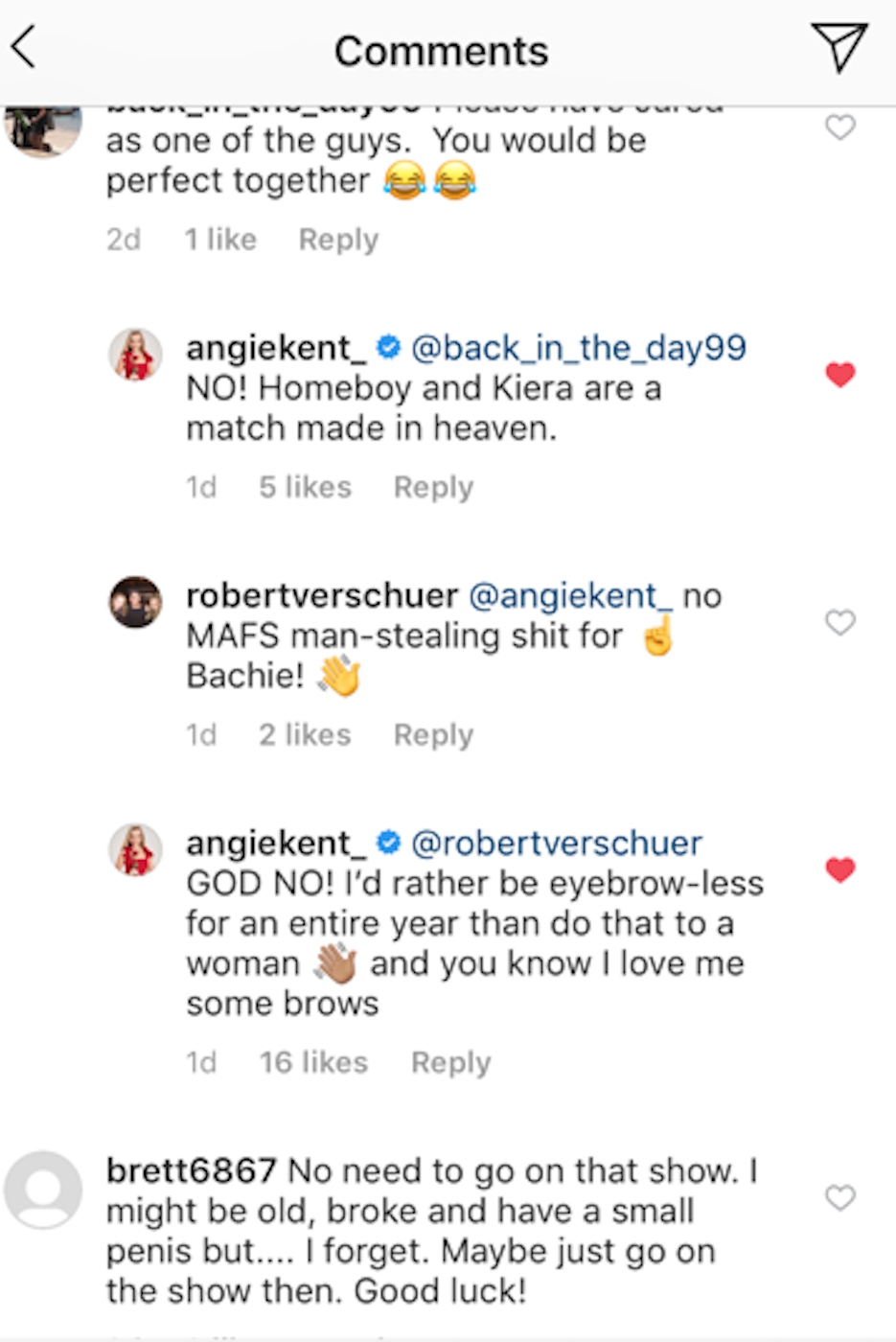 Former Bachelor contestant Keira Maguire calls Angie Kent 'undesirable ...