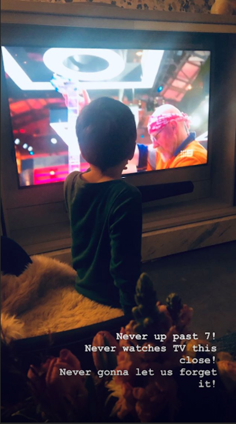Zoe Foster Blake shares sweet photo of Sonny cheering on dad Hamish ...