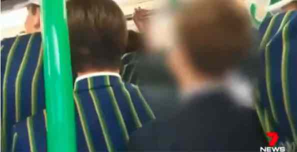 Students from posh school filmed in disgusting tram chant | New Idea