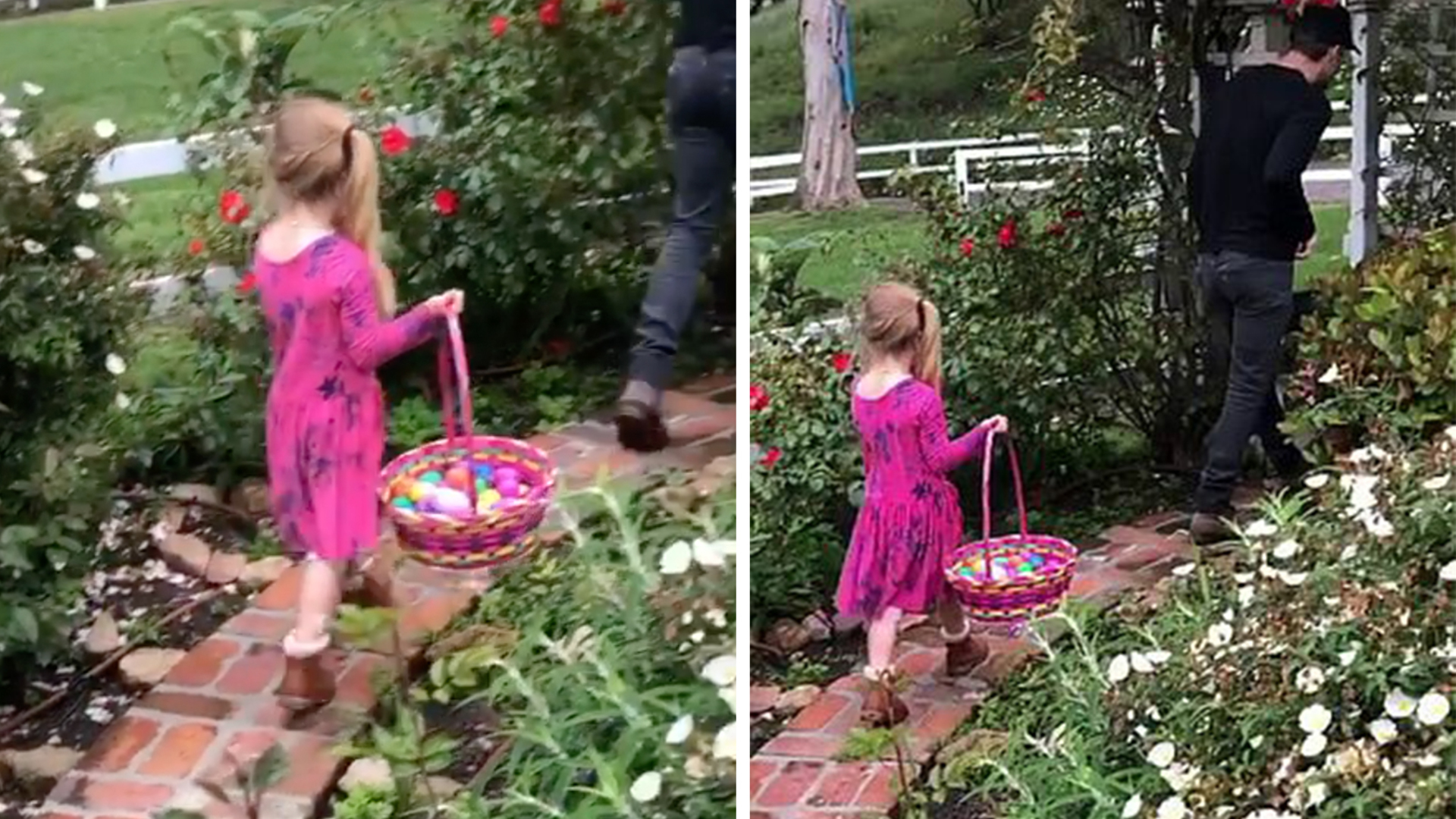 Brandon Jenner easter egg hunts with his 4-year-old daughter Eva | New Idea
