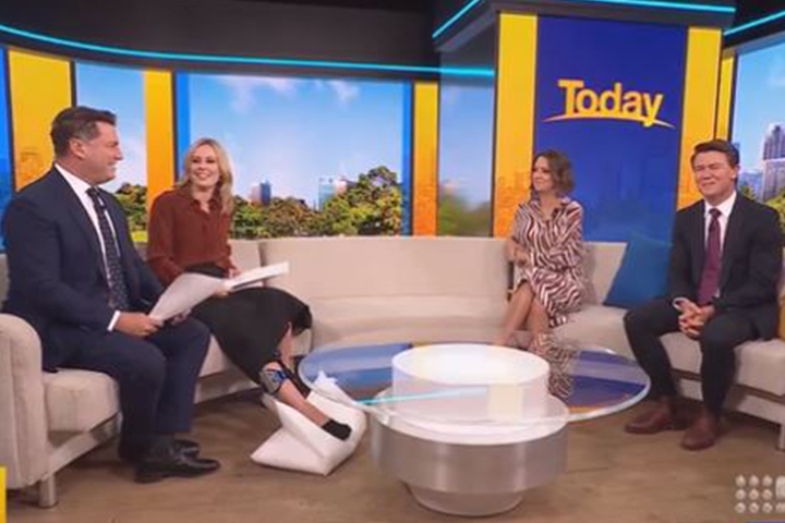 Ally Langdon finally returns to Today after horrific injury | New Idea